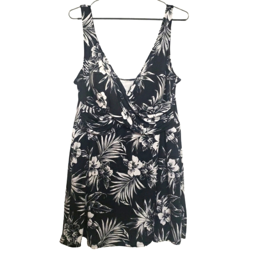 Catalina Suddenly Slim Swim Dress Swimsuit / One-Piec… - Gem